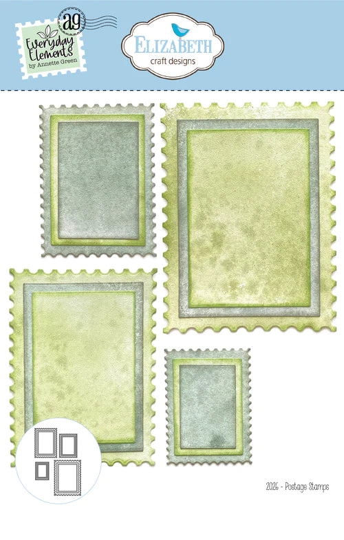 Postage Stamp Die – beau Q Creations
