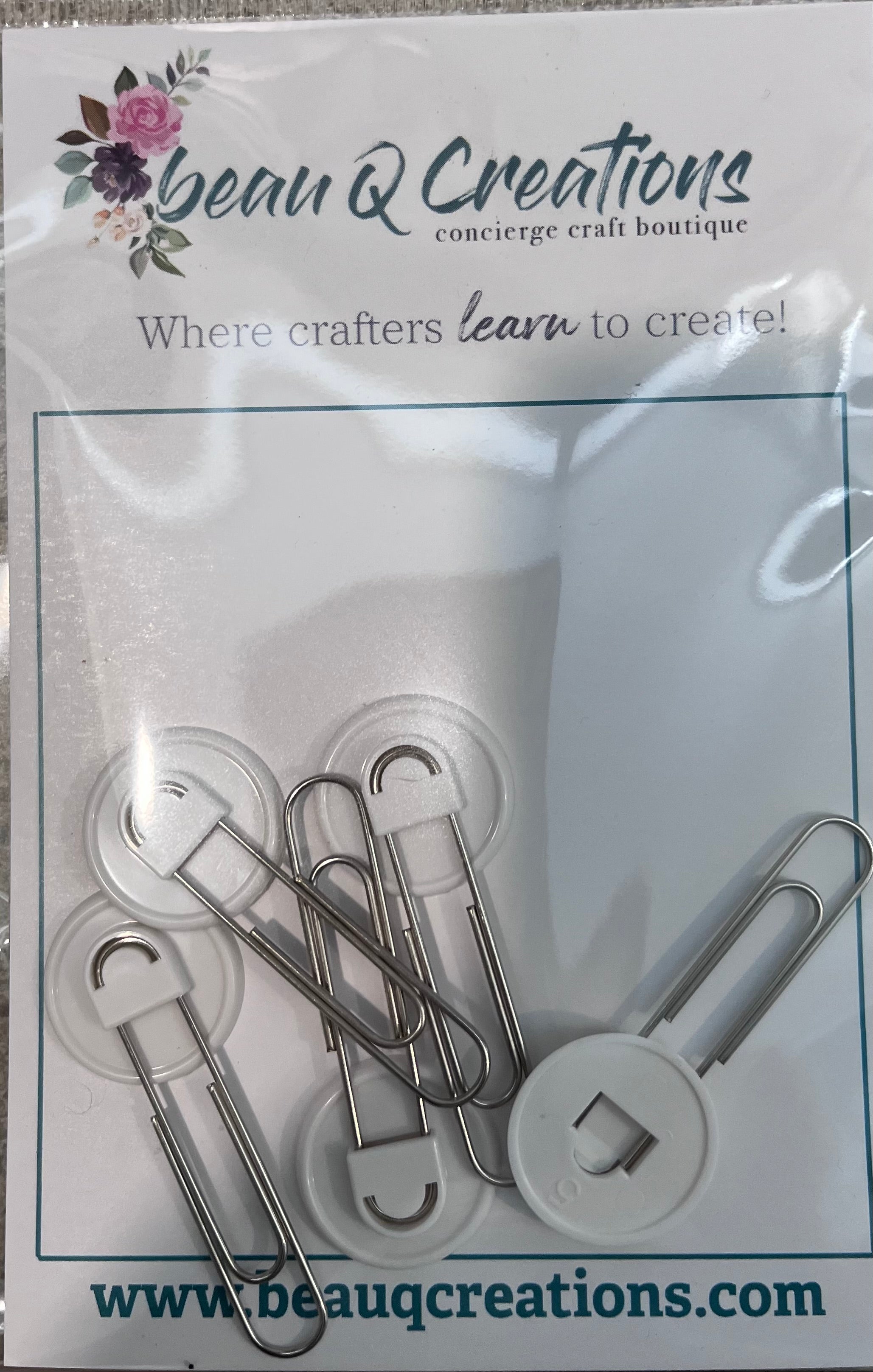 Paper Clip Bases w/clip – beau Q Creations