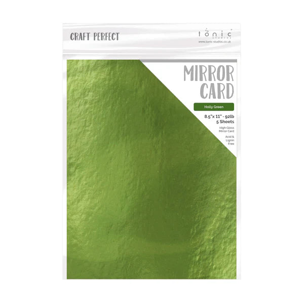 Tonic Mirror Cardstock – beau Q Creations