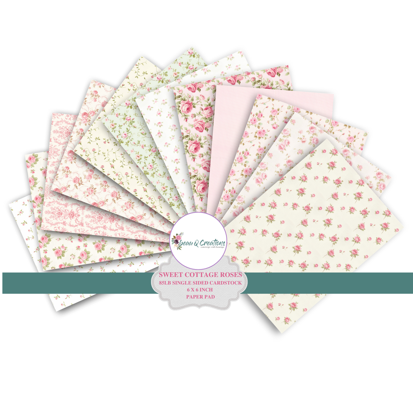 Sweet Cottage Rose Collection by beau Q Creations