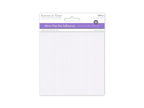 Micro Square Pop-Dot Adhesive – beau Q Creations